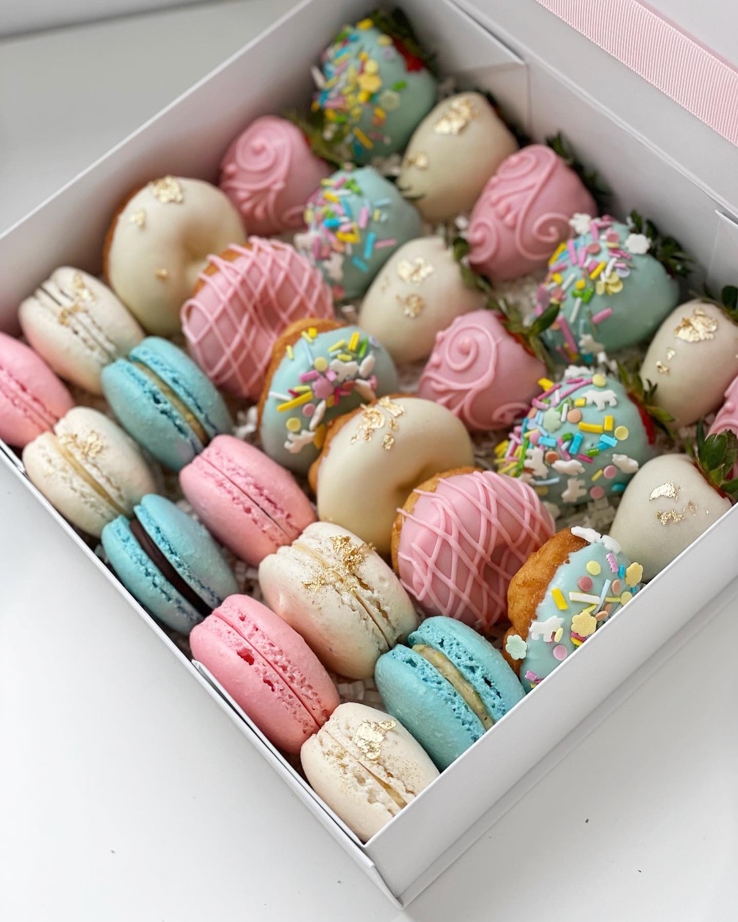 Pastel sweet box | Macaron Delights Sydney