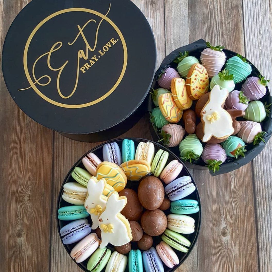 Macaron & Strawberry Easter Gift Box Set – Macaron Delights Sydney